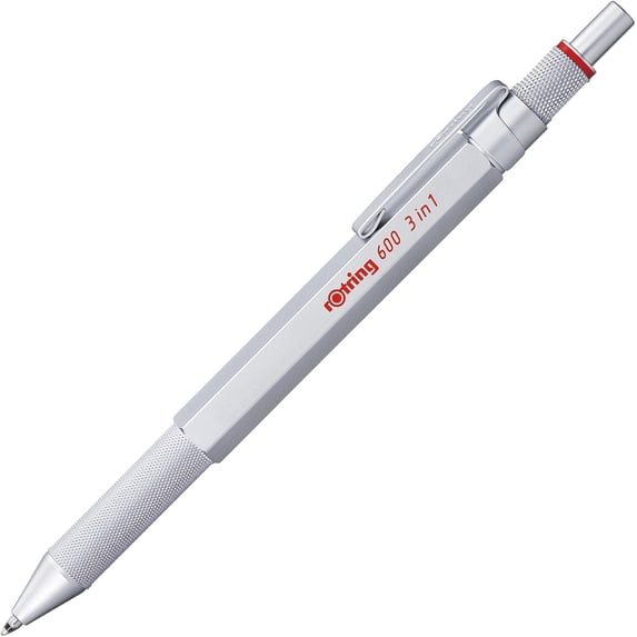 600 3-in-1 Multicolor Pen and Mechanical Pencil, Switches Between 2 ...