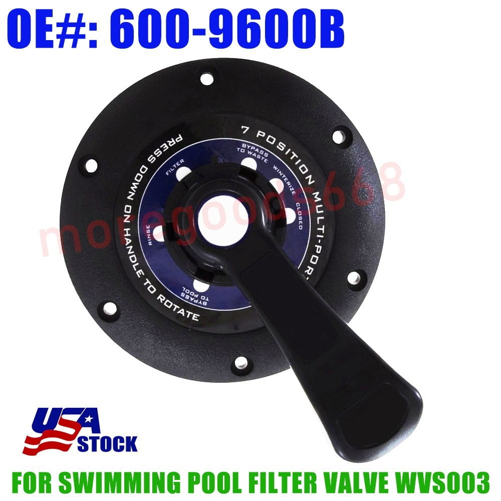600-9600 Multi-Port Valve Top 600-9600B For Waterways Sand Filter Valve ...