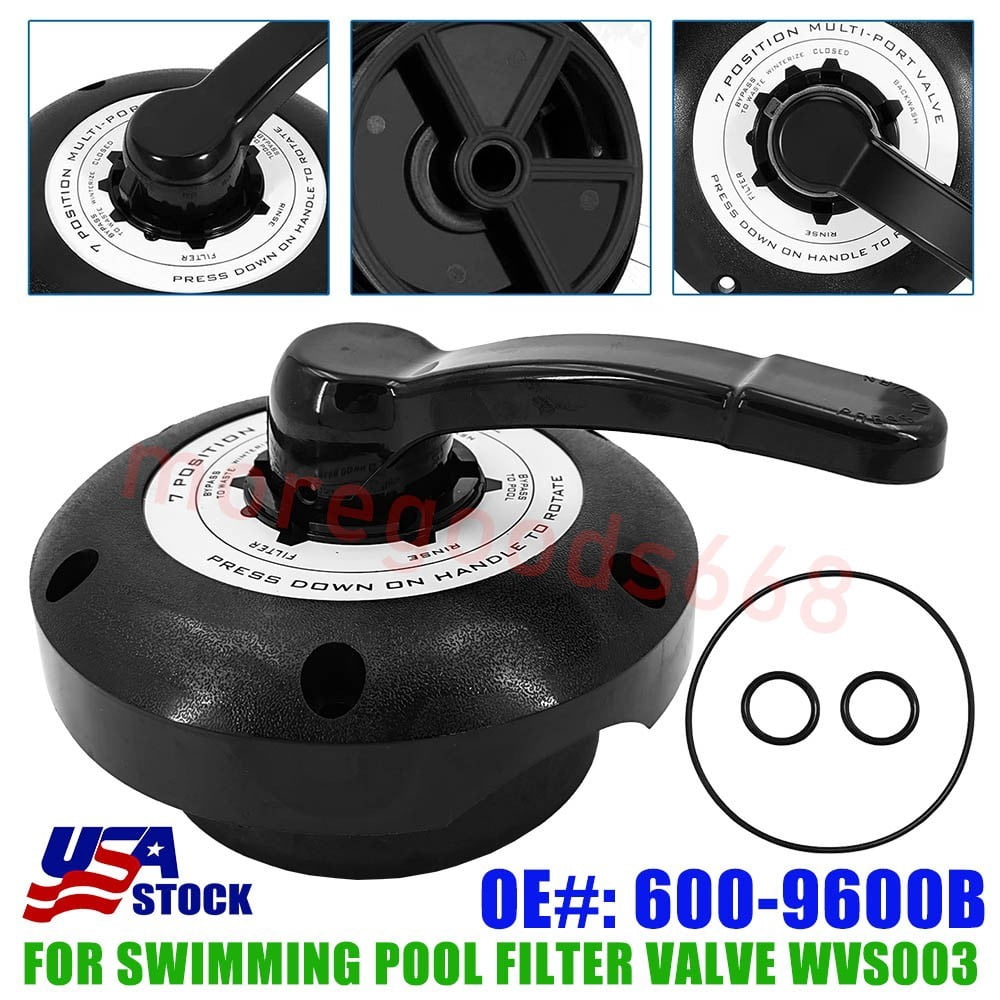 600-9600 Multi-Port Valve Top 600-9600B For Waterways Sand Filter Valve ...
