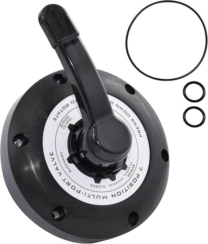 600-9600B 7 Position Multiport Valve Top Compatible with Waterways Sand ...