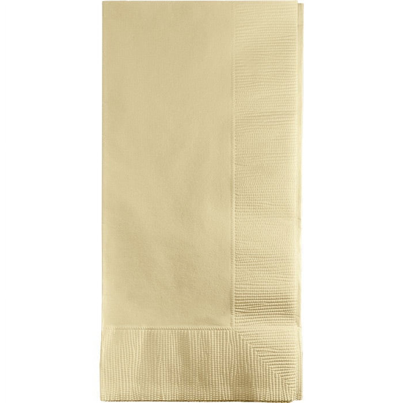 600 Count Bulk Pack Ivory 2 Ply Dinner Napkins - Walmart.com