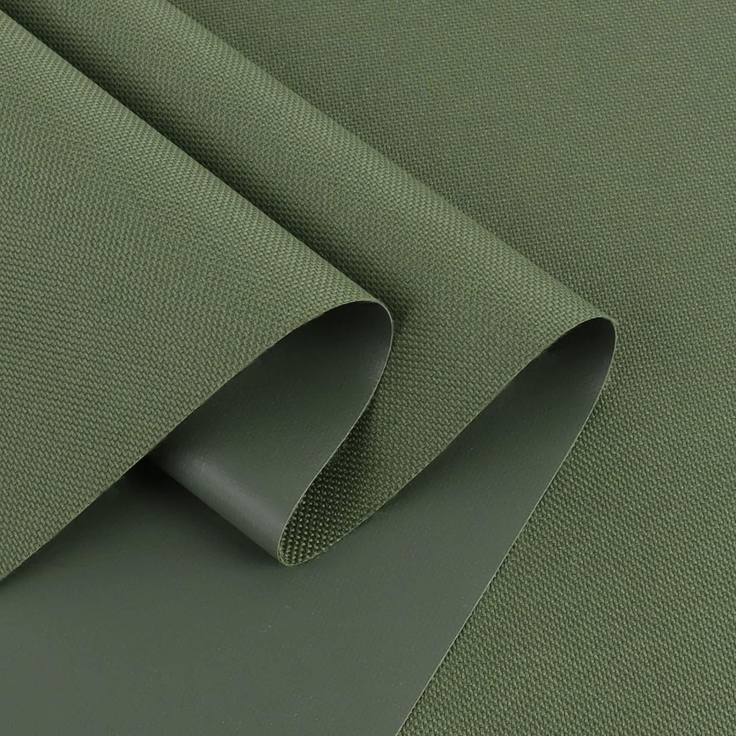 600 Denier Waterproof Canvas Fabric Soft Polyester Material PVC Backing ...