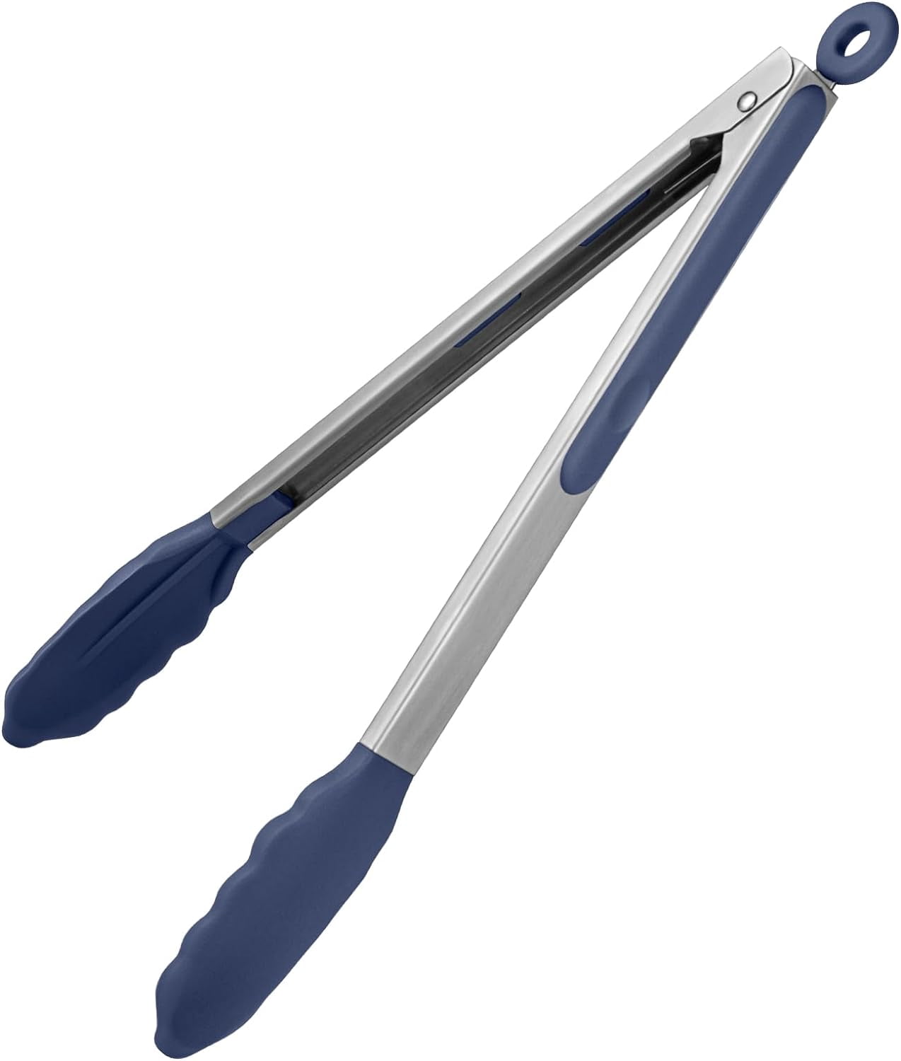 600°F Heat Resistant Kitchen Tongs: U-Taste 12in Silicone Cooking Tong ...