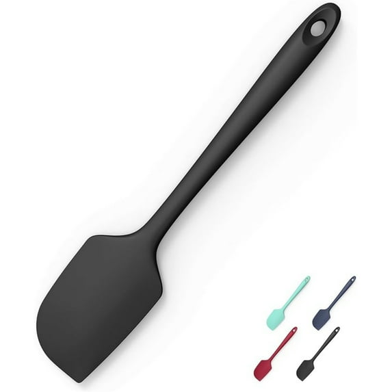 600°F Heat Resistant Silicone Spatula, High Temp Flexible Kitchen ...