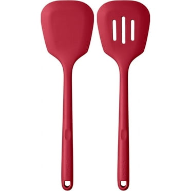 600°F Heat Resistant Silicone Turner: U-Taste 13.6in Solid Kitchen ...