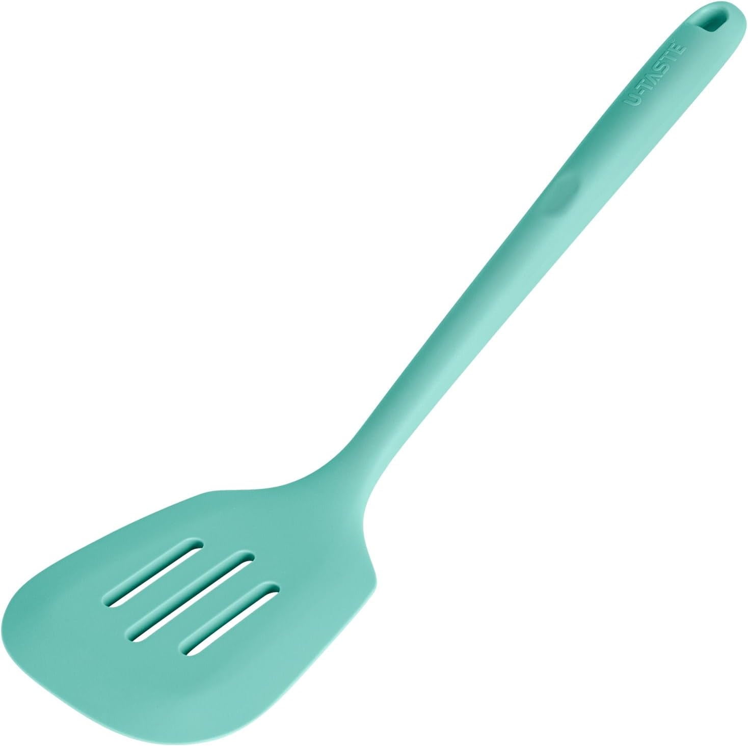 600°F Heat Resistant Slotted Turner: U-Taste 13.6in Silicone Kitchen ...