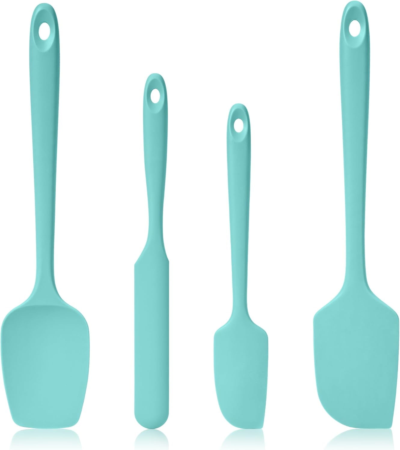 600ºF Heat Resistant Spatulas, High Heat Food Safe Semless Kitchen ...
