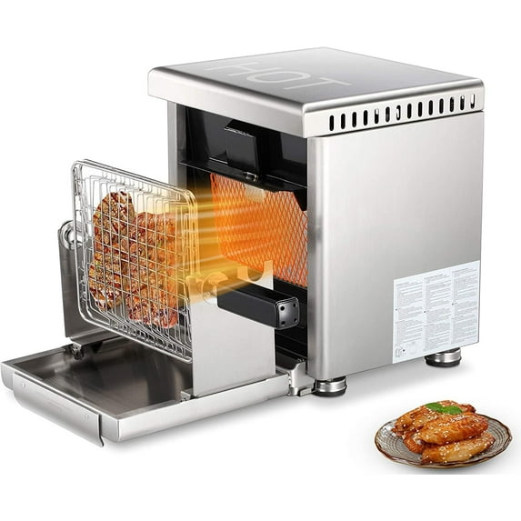 600°F Small Infrared Propane Gas Grill,Compact & Professional BBQ for ...