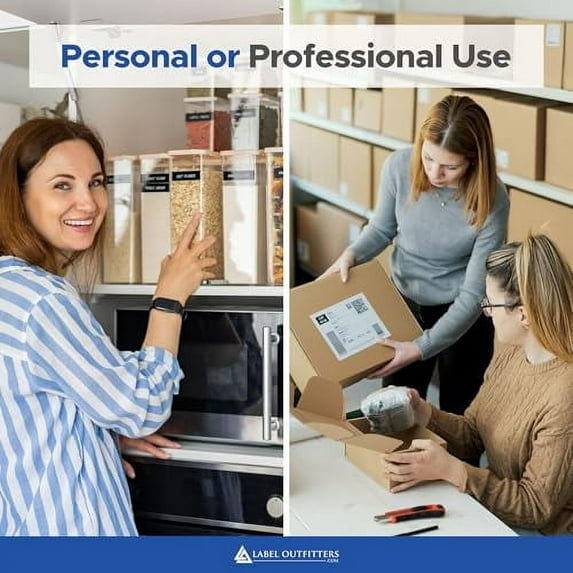 600 Label Outfitters 4” x 3.33” Printable Neon Fluorescent Pink ...