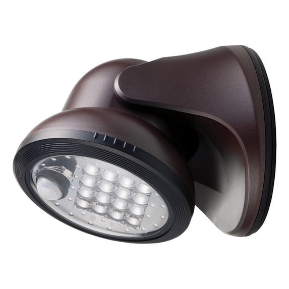 600 Lumen LED Porch Light - Bronze - Walmart.com