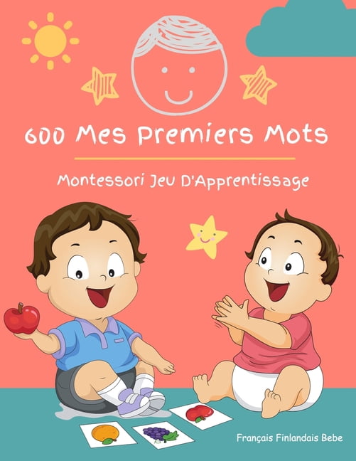 600 Mes Premiers Mots Montessori Jeu D'Apprentissage Français ...