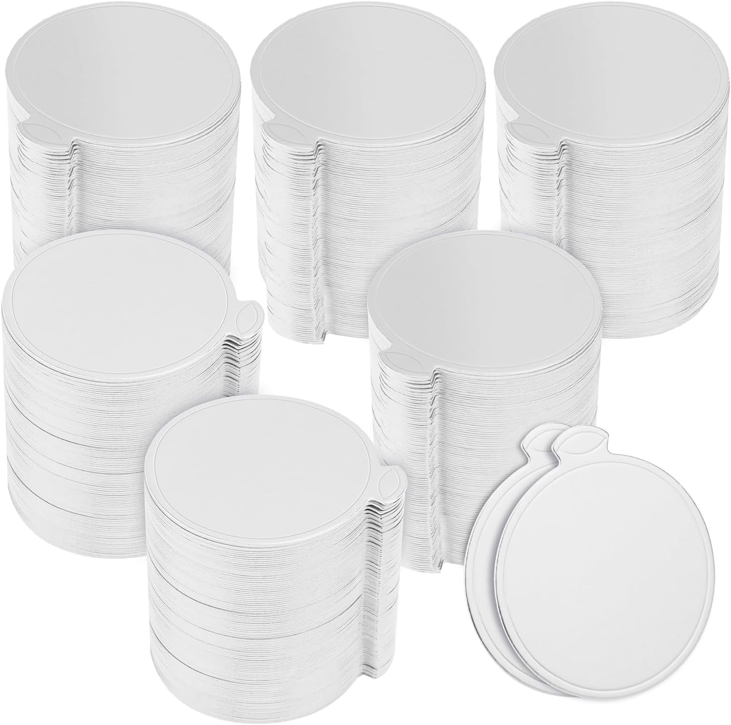 600 PCS 3 Inch Mini Cake Boards - Premium Round Silvery Mousse Bases ...