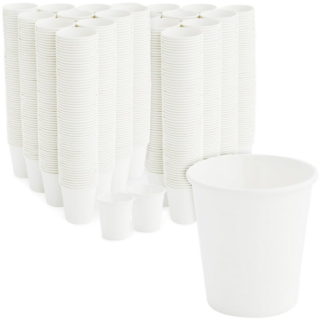 600 Pack Mini 3 oz Rinse & Drinking Paper Cups, Disposable for Bathroom ...