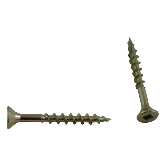 600 Pack Model Number 8 x 1-1/2 inch(s) Yellow Zinc Plated All Purpose ...