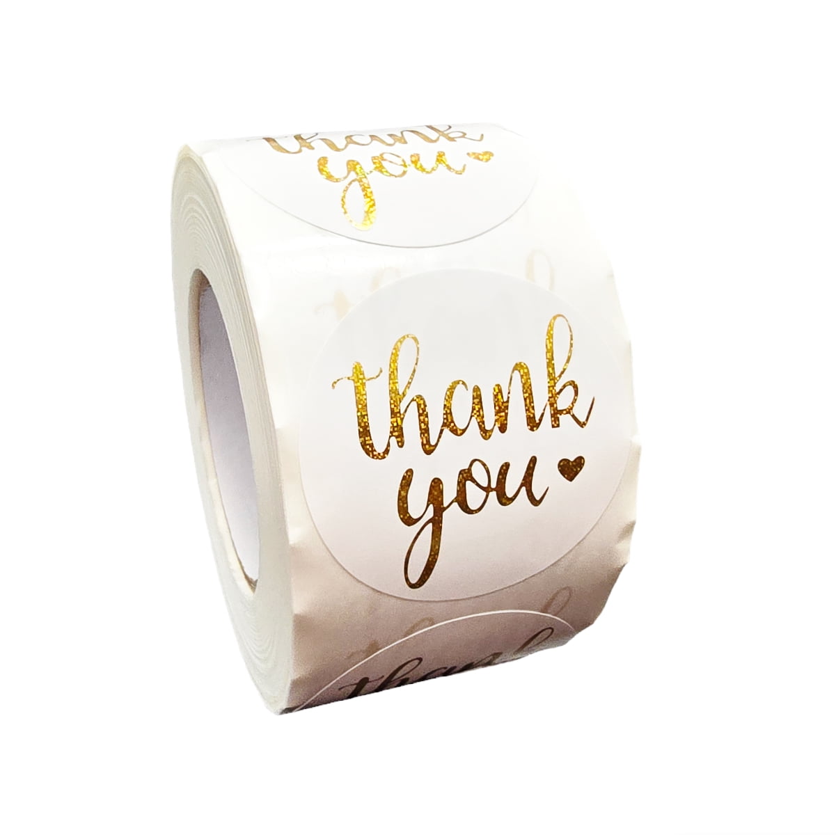 600 Pcs 1.5" Thank You Sticker - Sincere Gratitude Thank You Stickers ...