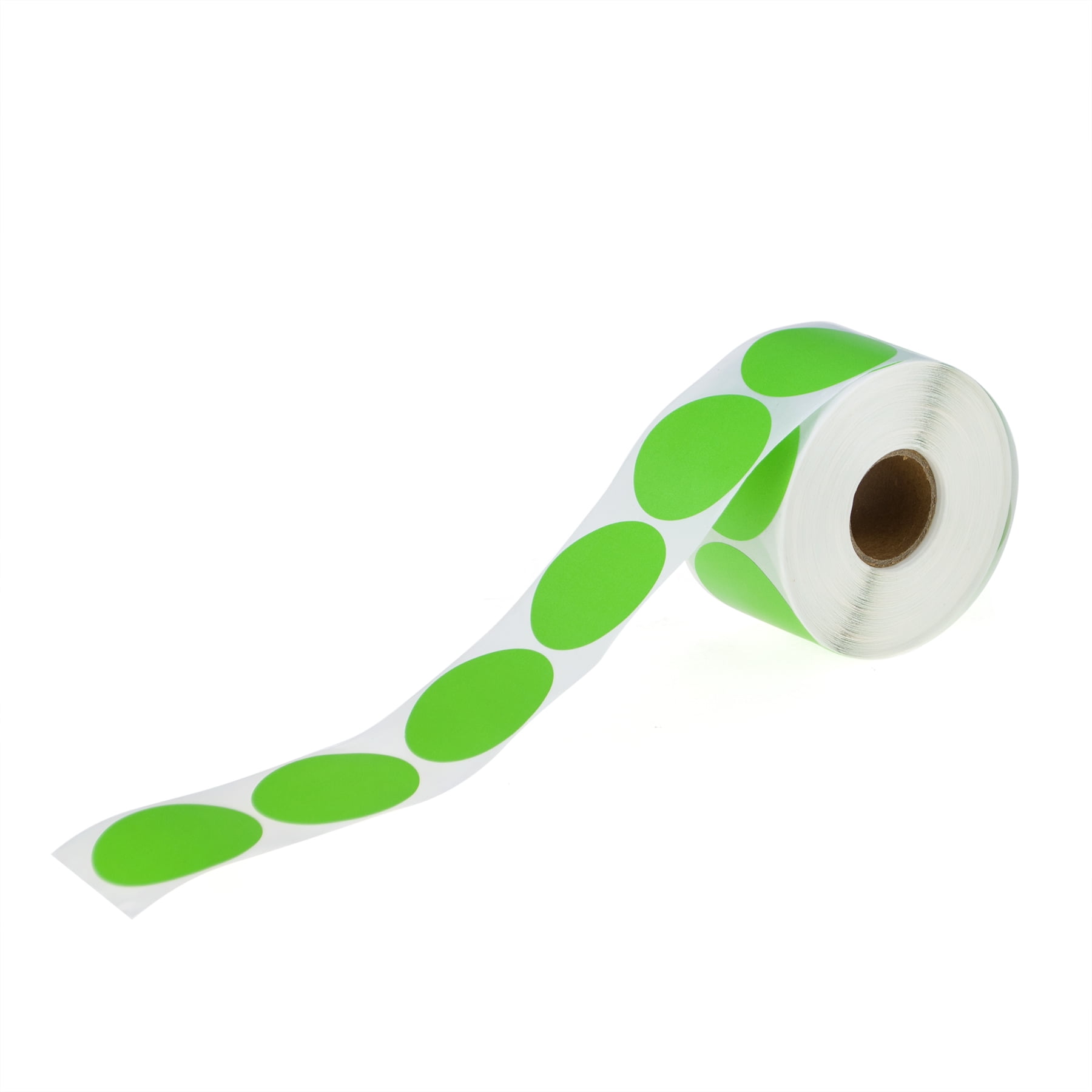 600 Pcs 2" Green Thermal Labels Color Thermal Label for Barcode ...