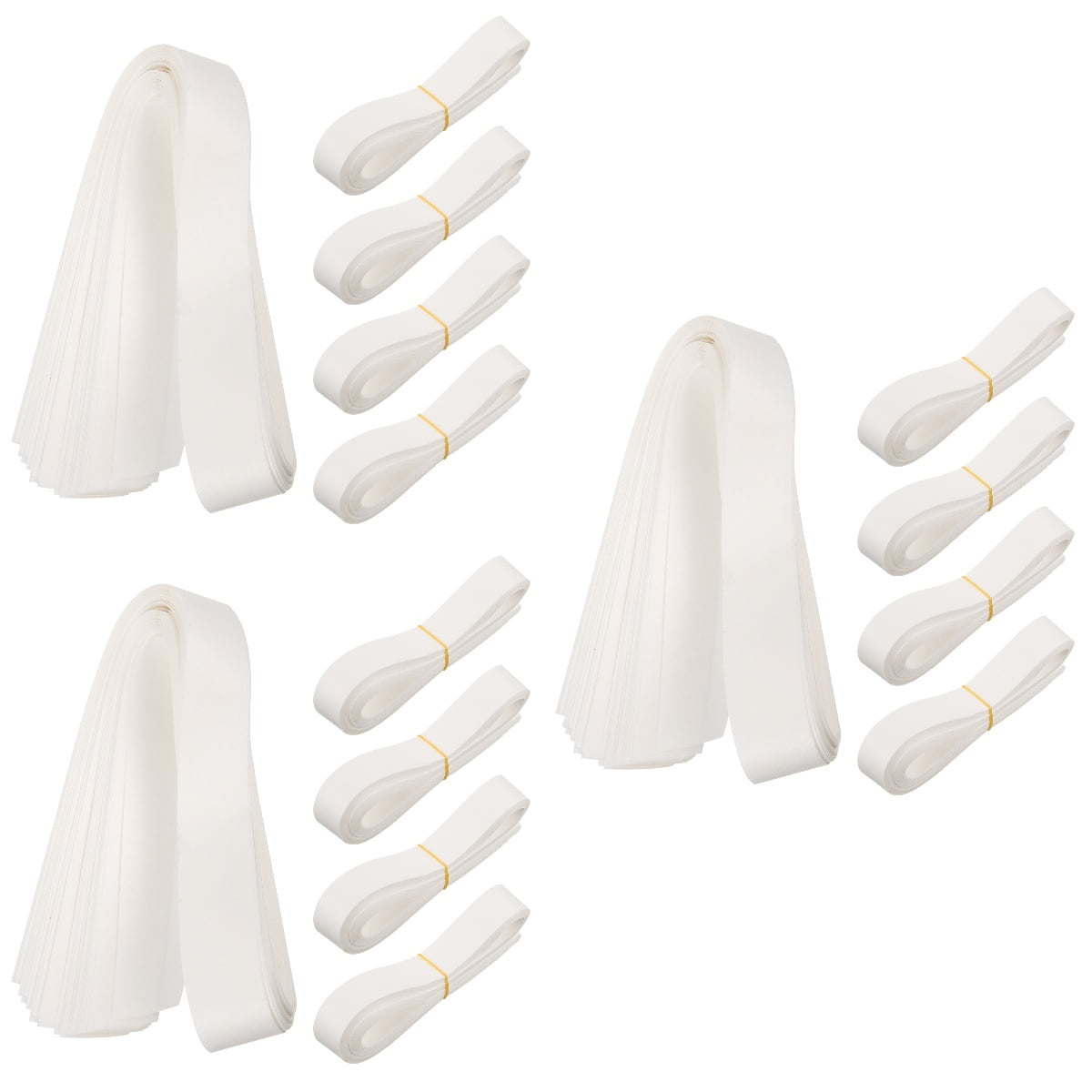 600 Pcs Banknote Paper Packing Paper Money Straps Cash Bands White ...