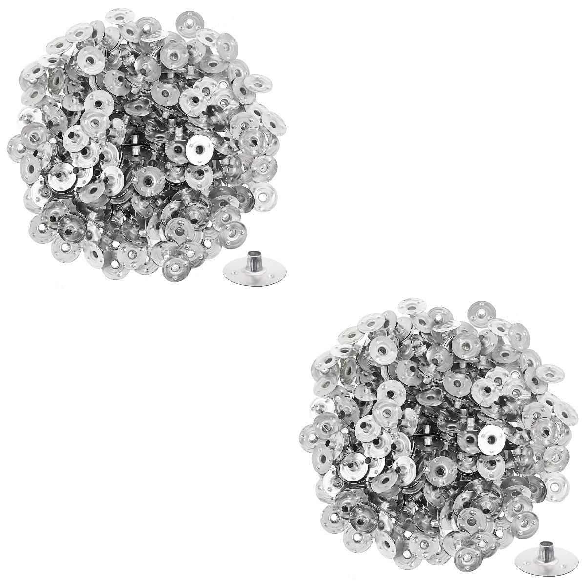 600 Pcs Candle Holders for Candlestick Candles Candle Making Base ...