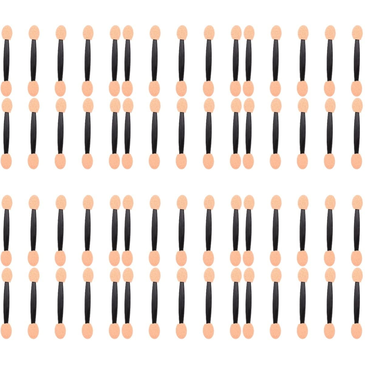 600 Pcs Double Ended Eyeshadow Brush Makeup Sponges Beauty Tools Mini ...