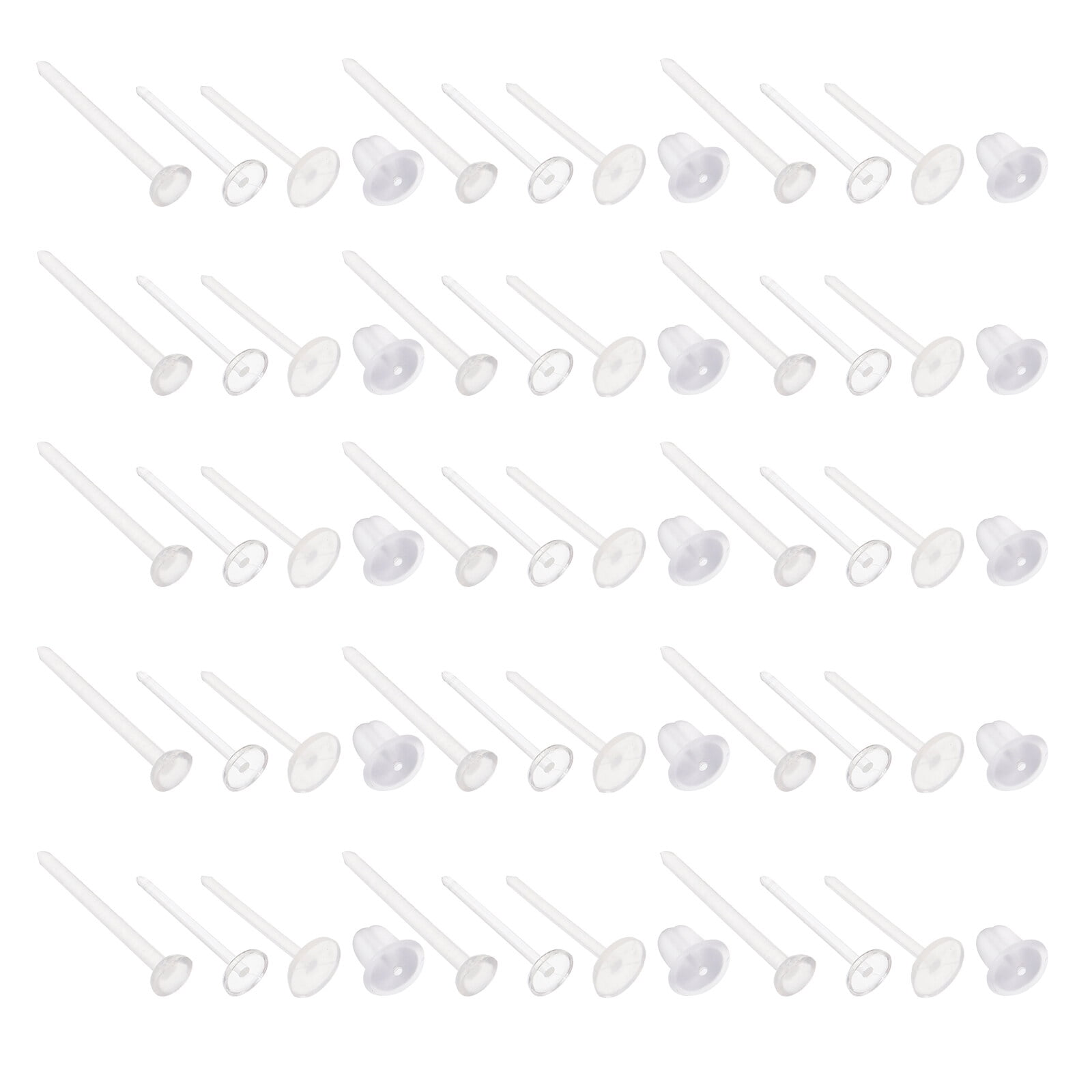 600 Pcs Ear Plug Set Trustworthy Earring Stopper Miss - Walmart.com