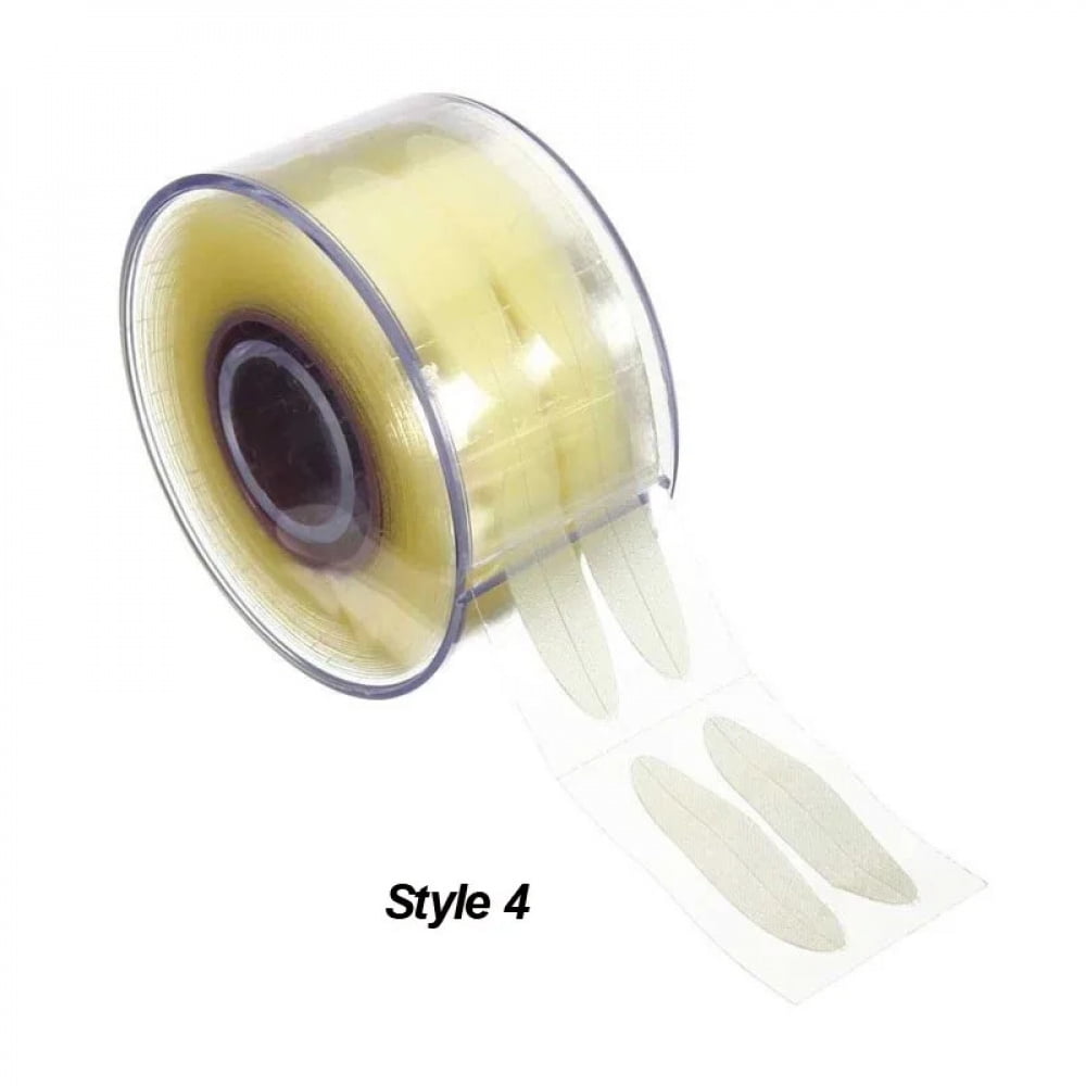 600 Pcs Eye Lift Strips Double Eyelid Tape Clear Gray Eyelid Stripe Big Eyes Invisible Double ...