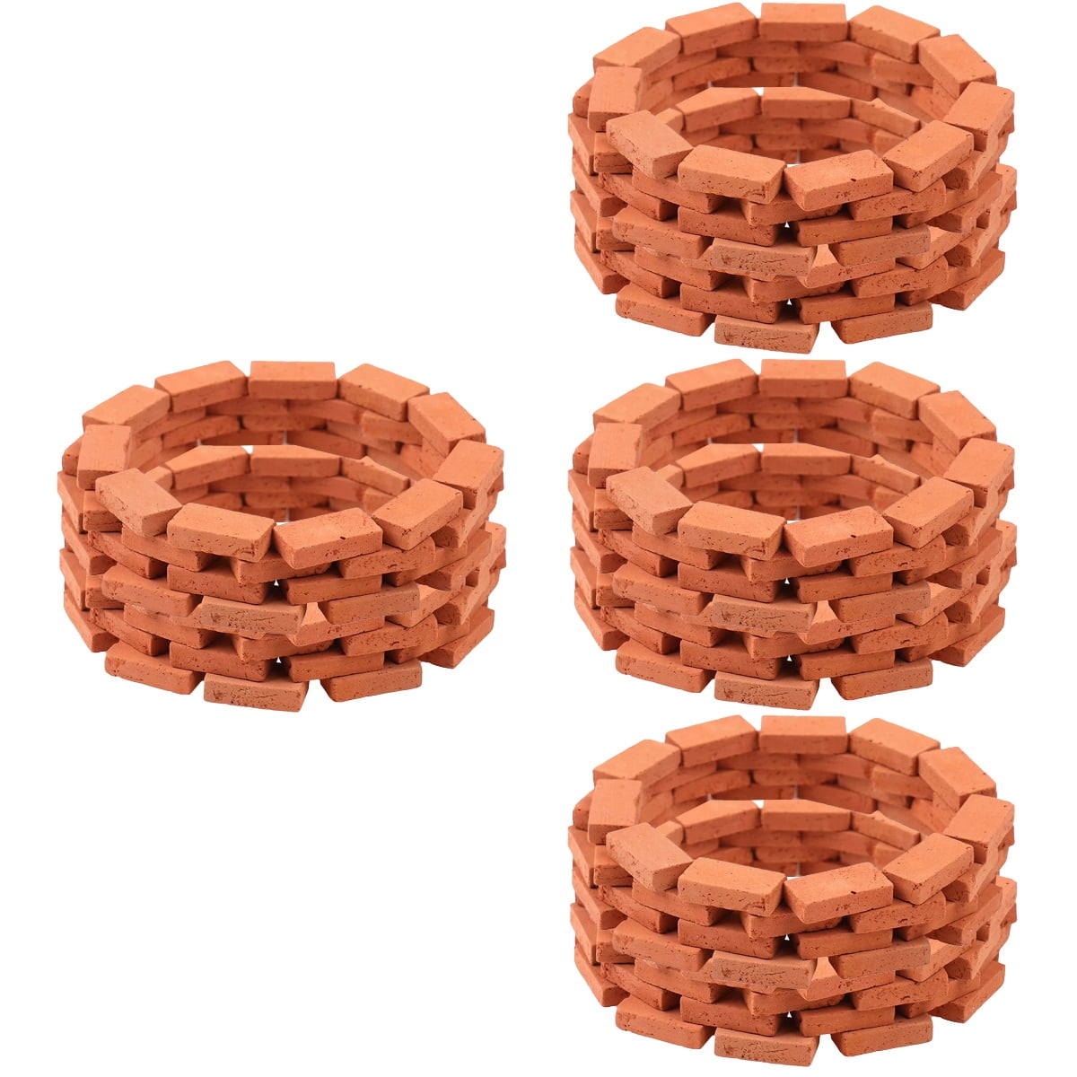 600 Pcs Mini Small Red Brick Furniture Stimulation Bricks Toys Models ...