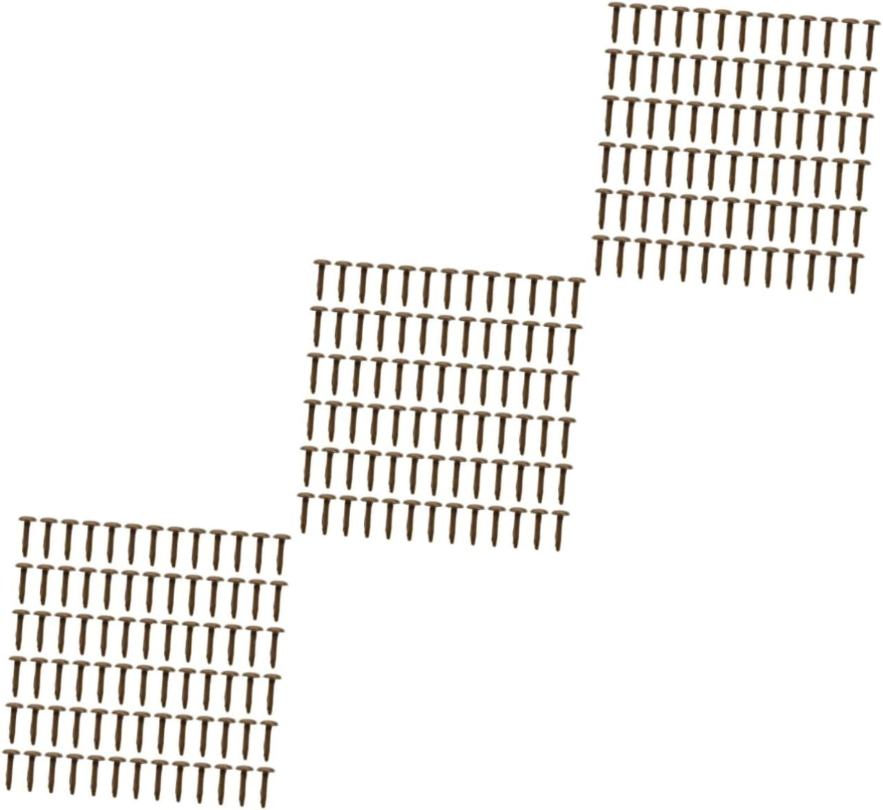 600 Pcs Two-Legged Nails OffiVintageCrafts for Kids Brass Paper ...