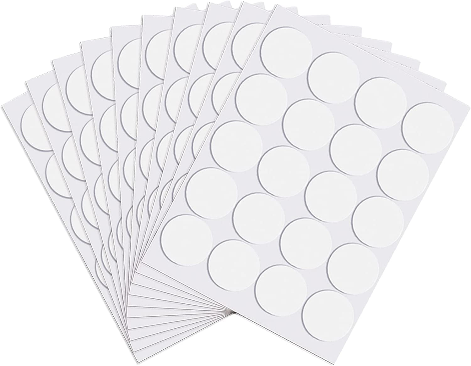 600 Pieces White Candle Wick Stickers Candle Making Sticker Heat ...