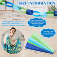600 Sheet Paper Chain Garland Strips Blue - Walmart.com