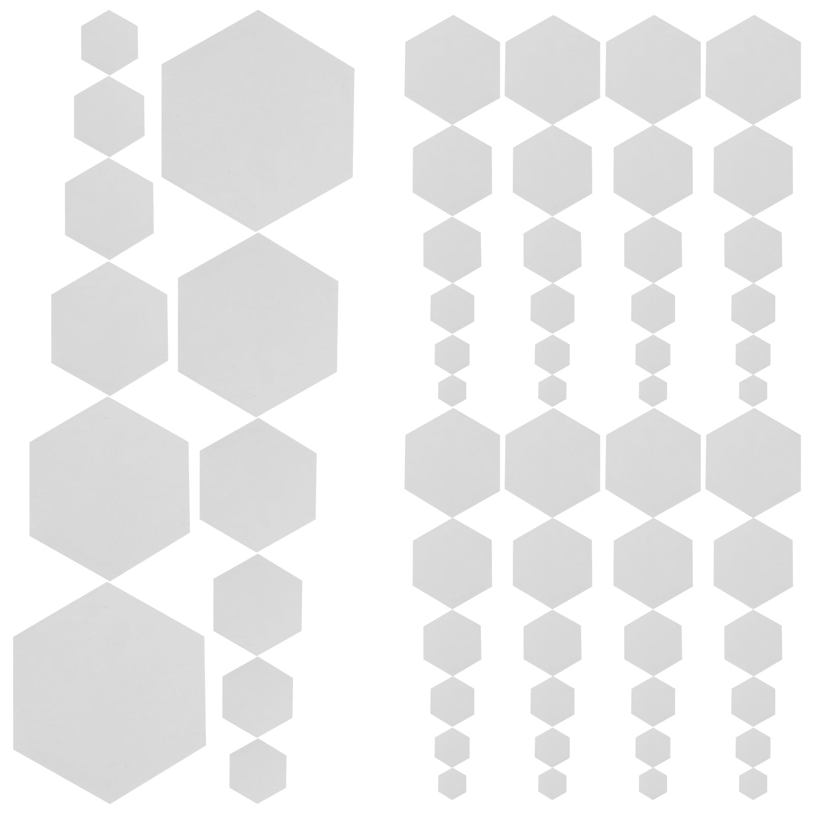 600 Sheets Patchwork Hex Papercraft Sewing Molds Hexagon Fun Funny DIY ...