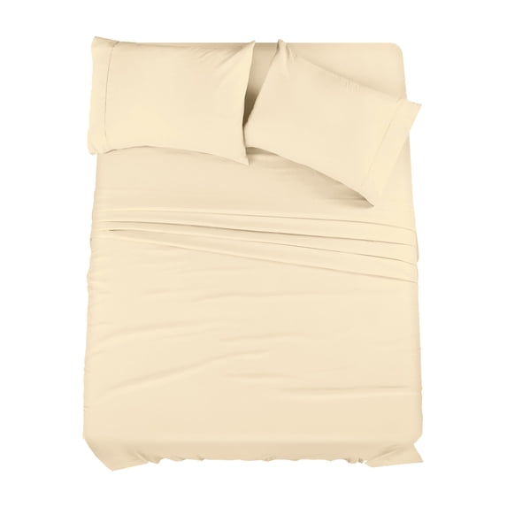 600 TC Cotton Rajveer Textile 4-piece Bedding Set – 15” deep pocket, 1 ...