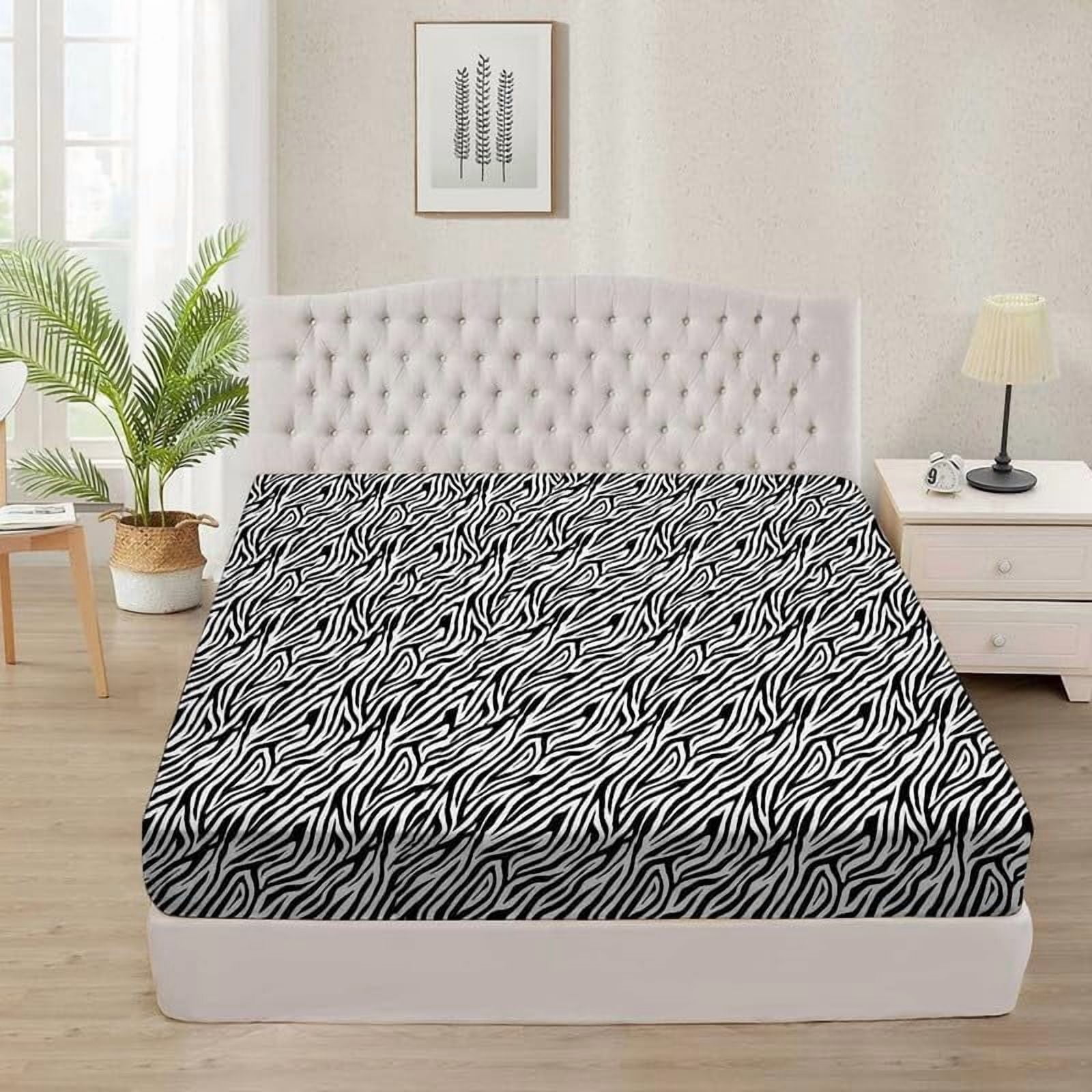 600 Thread Count Egyptian Cotton 1-Piece Fitted Sheet, 25-30 Inch Deep ...