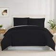 600 Thread Count Egyptian Cotton 3-Piece Duvet Cover Set with Button ...