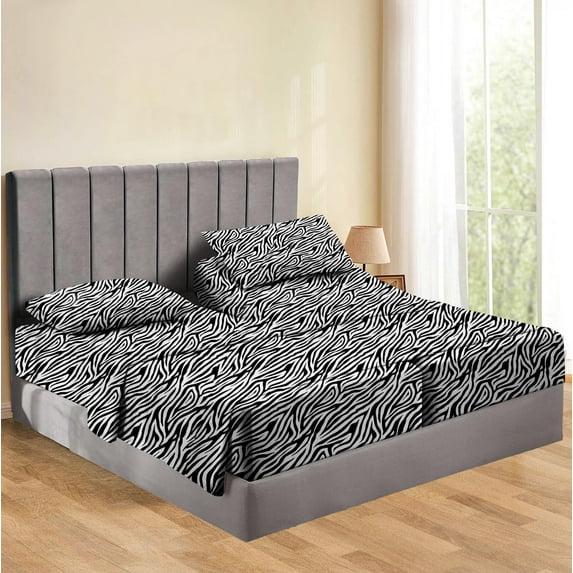 600-Thread Count Egyptian Cotton 5-Piece Split King Sheet Set, 19-21 ...