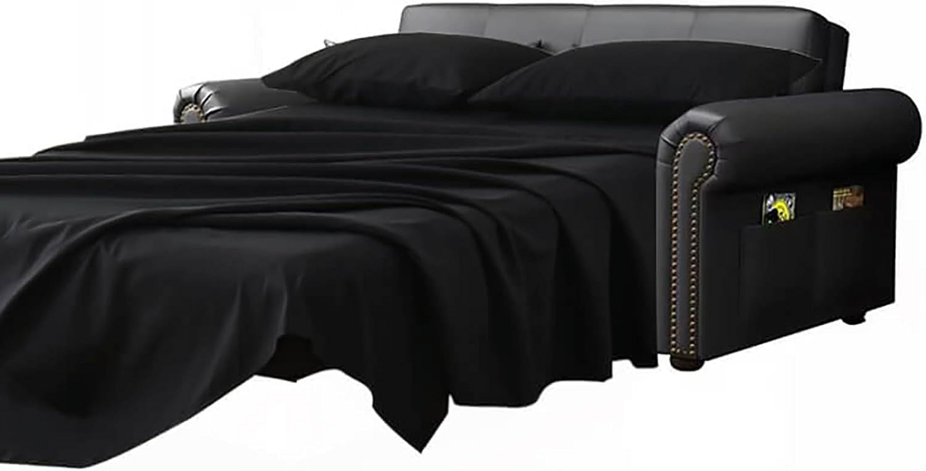 600 Thread Count Pima Cotton Sleeper Sofa 4-PCs Sheet Set Full Sofa ...