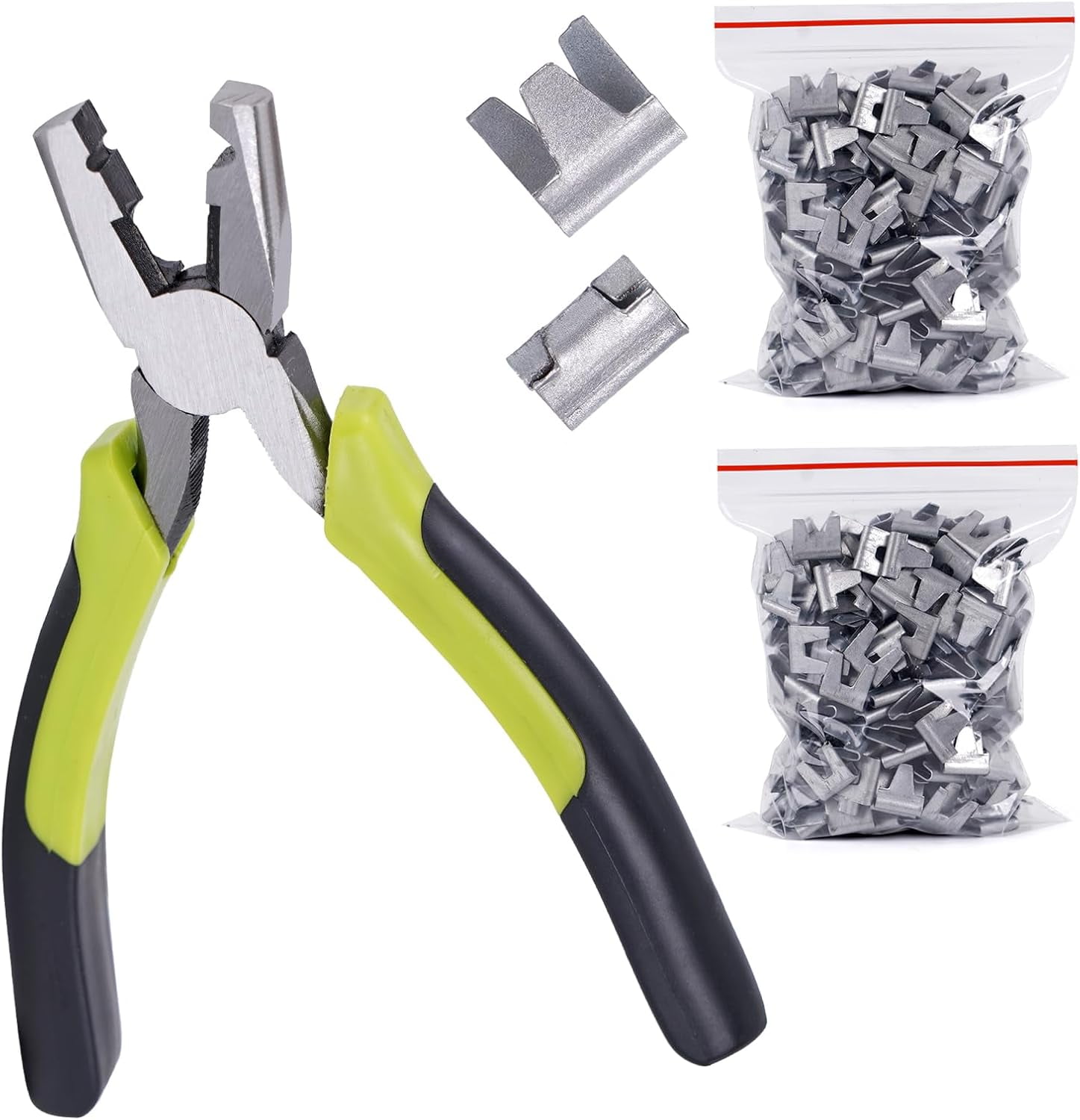 600 Wire Cage Clips and Pliers, Wire Cage Buckle Pliers Wire Cage ...