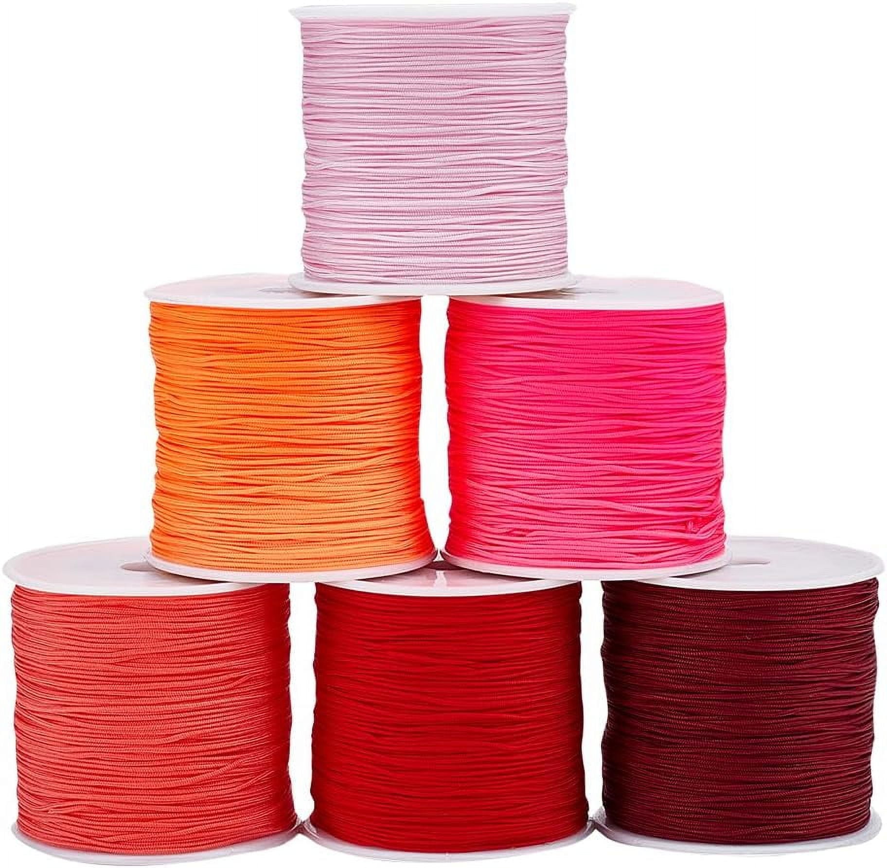 600 Yards Nylon Beading String 0.8mm Bracelet String Chinese Knotting ...
