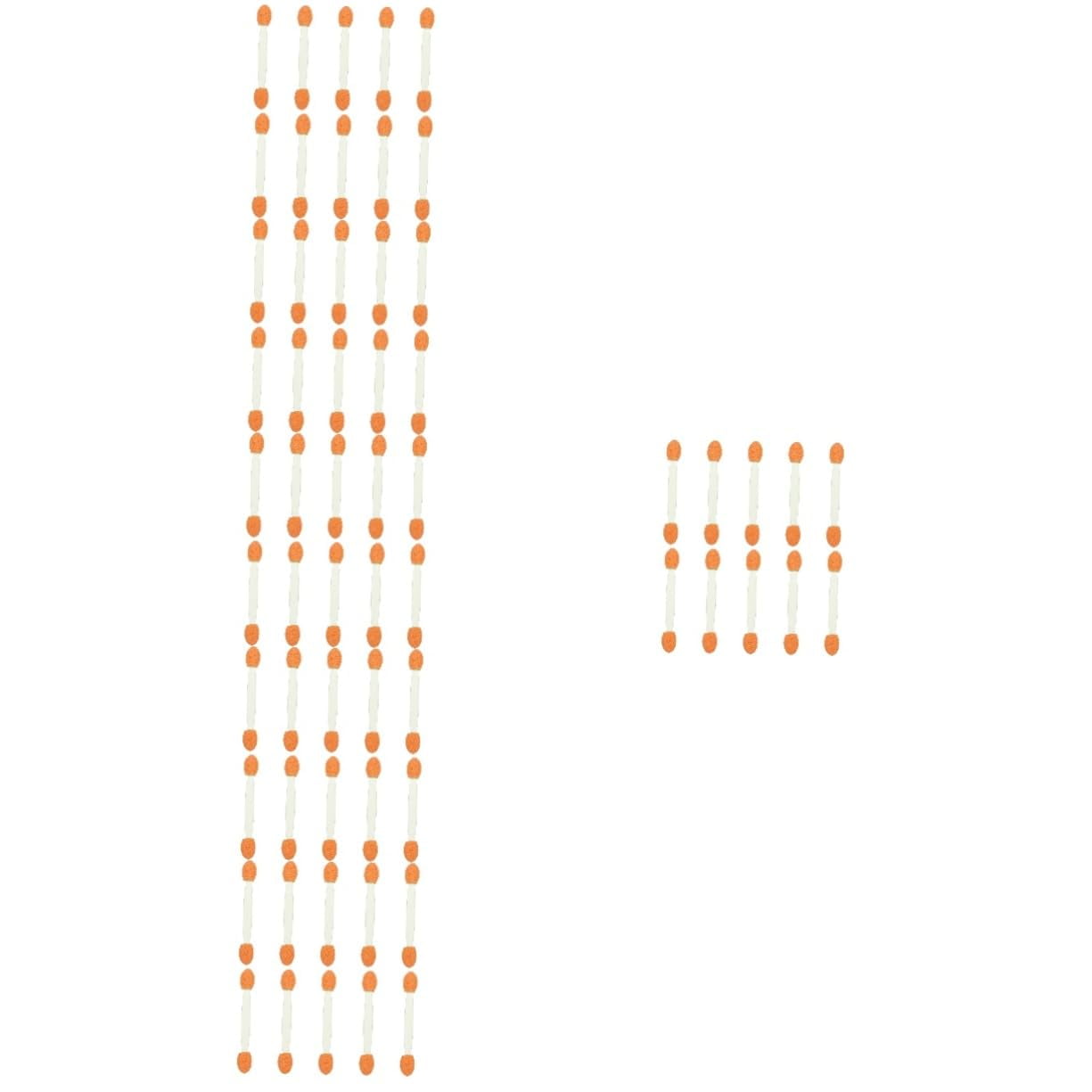 600 pcs double sided Disposable latex sponge smudger eye shadow pointy ...