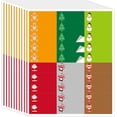 600 pieces of Christmas address labels, colorful cartoon gift labels ...