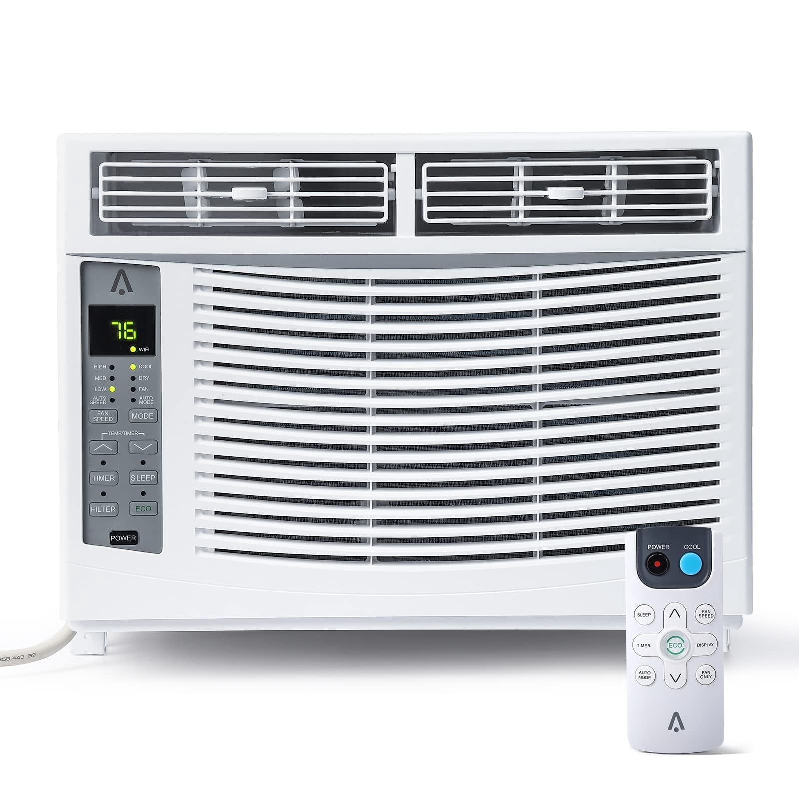 6000 BTU Window Air Conditioner with WiFi, Smart Window AC Unit 110 ...