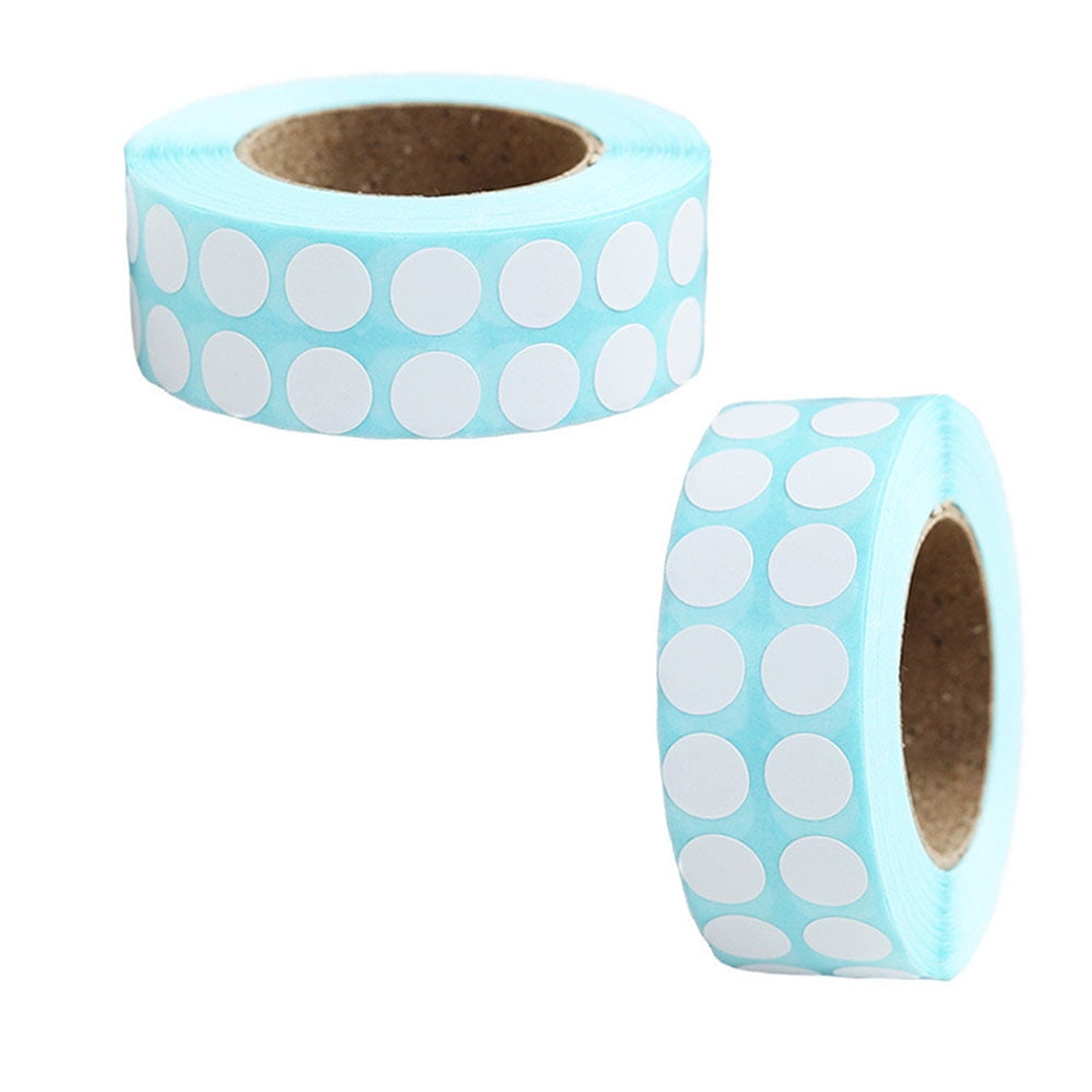 6000 Pcs White Dot Stickers, 10mm(0.39in) Label Sticker Round Coding ...