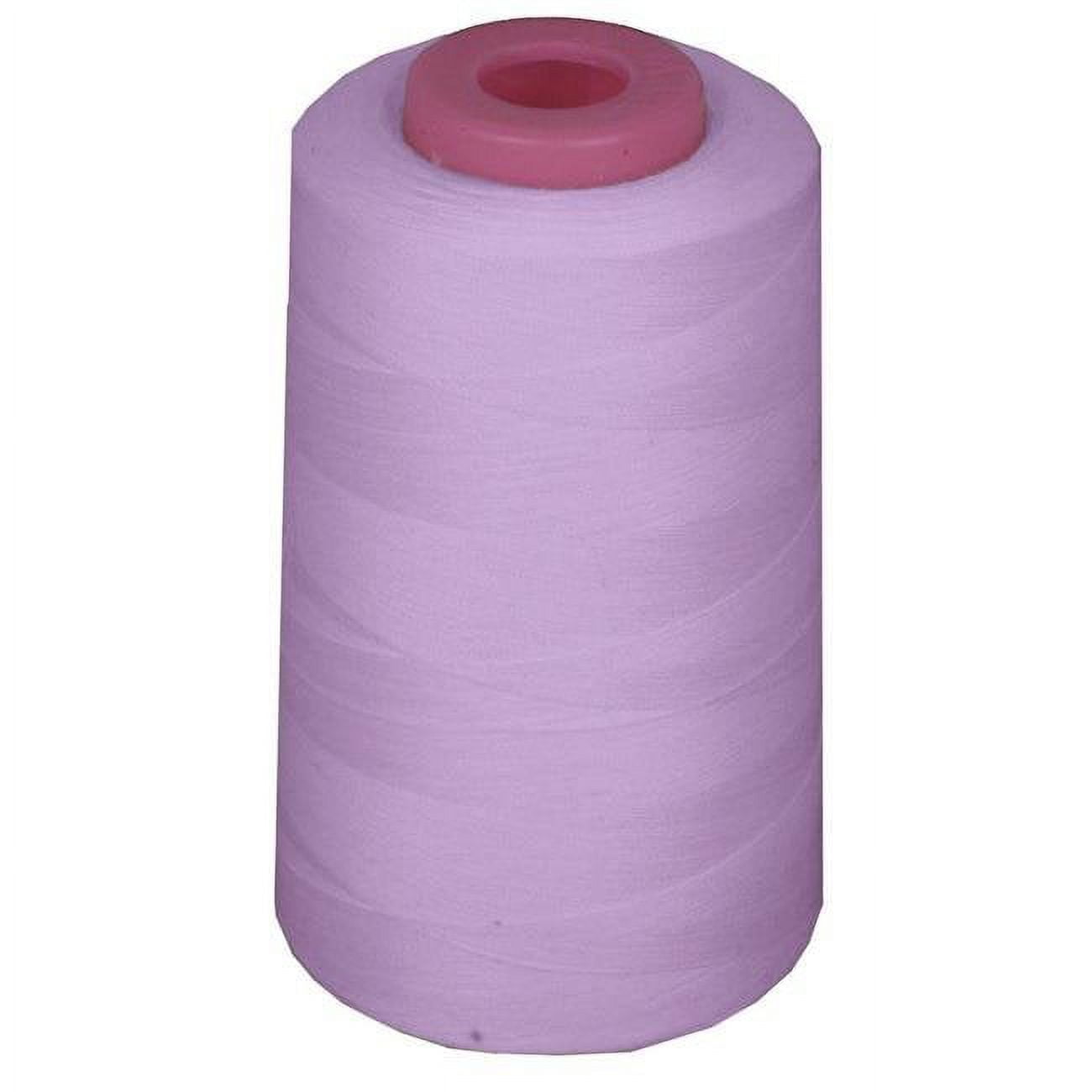 6000 Yards 100 Percent Polyester Cone Serger Thread, Lilac - C004 ...