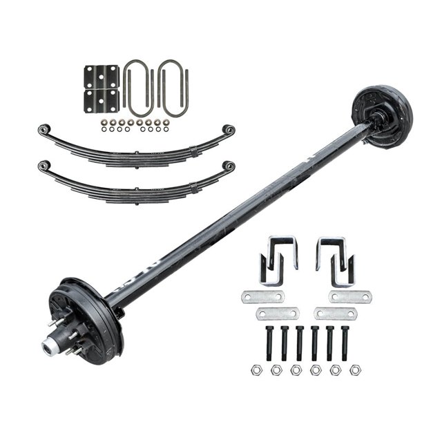 6000 lb TK Heavy Duty Single Axle Kit with Suspension - 6K Capacity, 73 ...