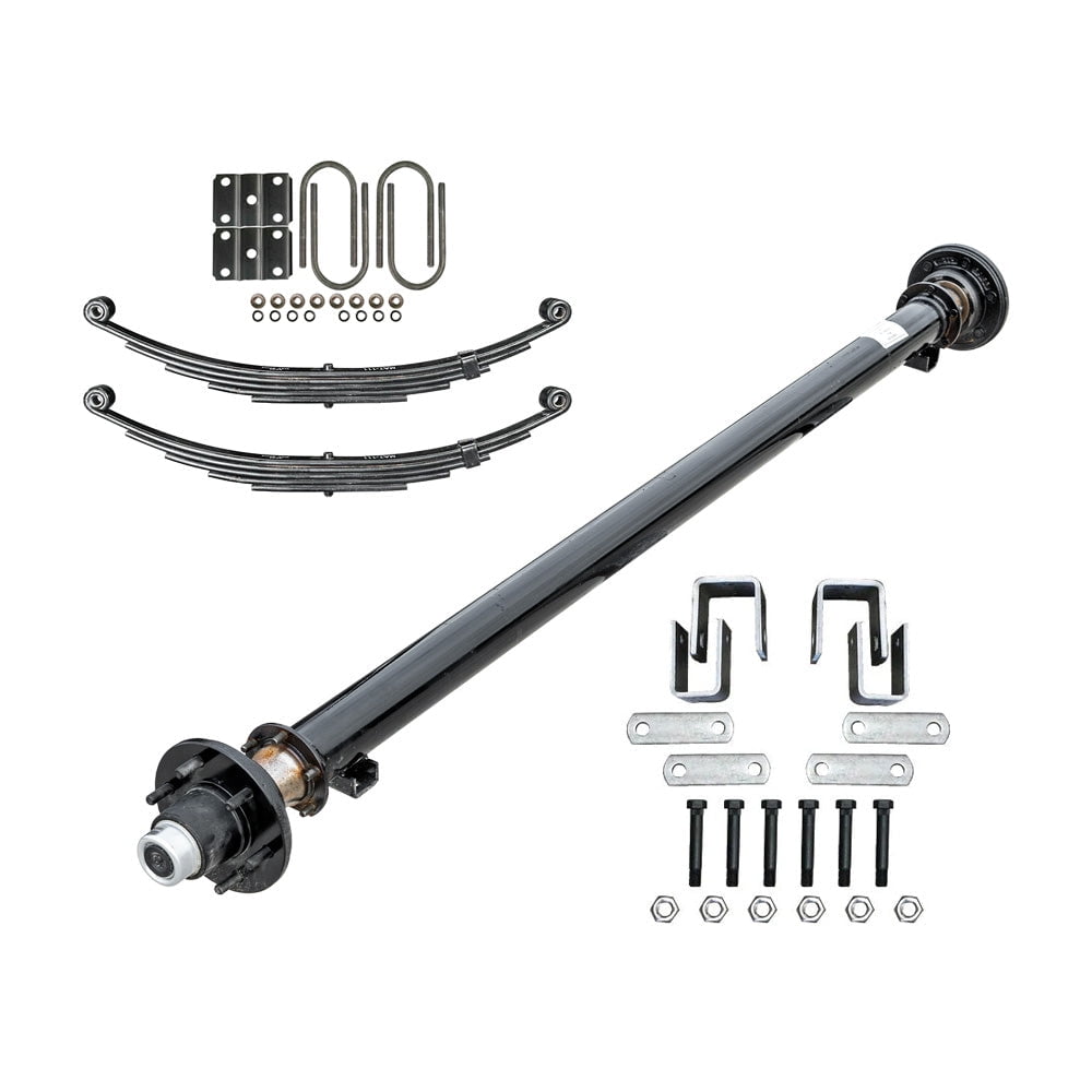 6000 lb TK Light Duty Single Axle Trailer Kit with Suspension - 6K ...