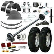 The Trailer Parts Outlet - 1216 - 6'6" x 16' Tandem Axle 7K Utility ...