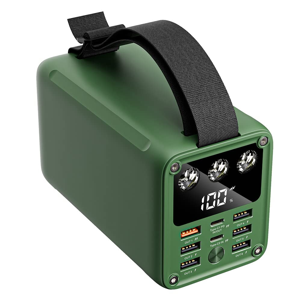 60000mAh High Capacity Power Bank Fast Charging 22.5W Max PD 3.0 20W ...