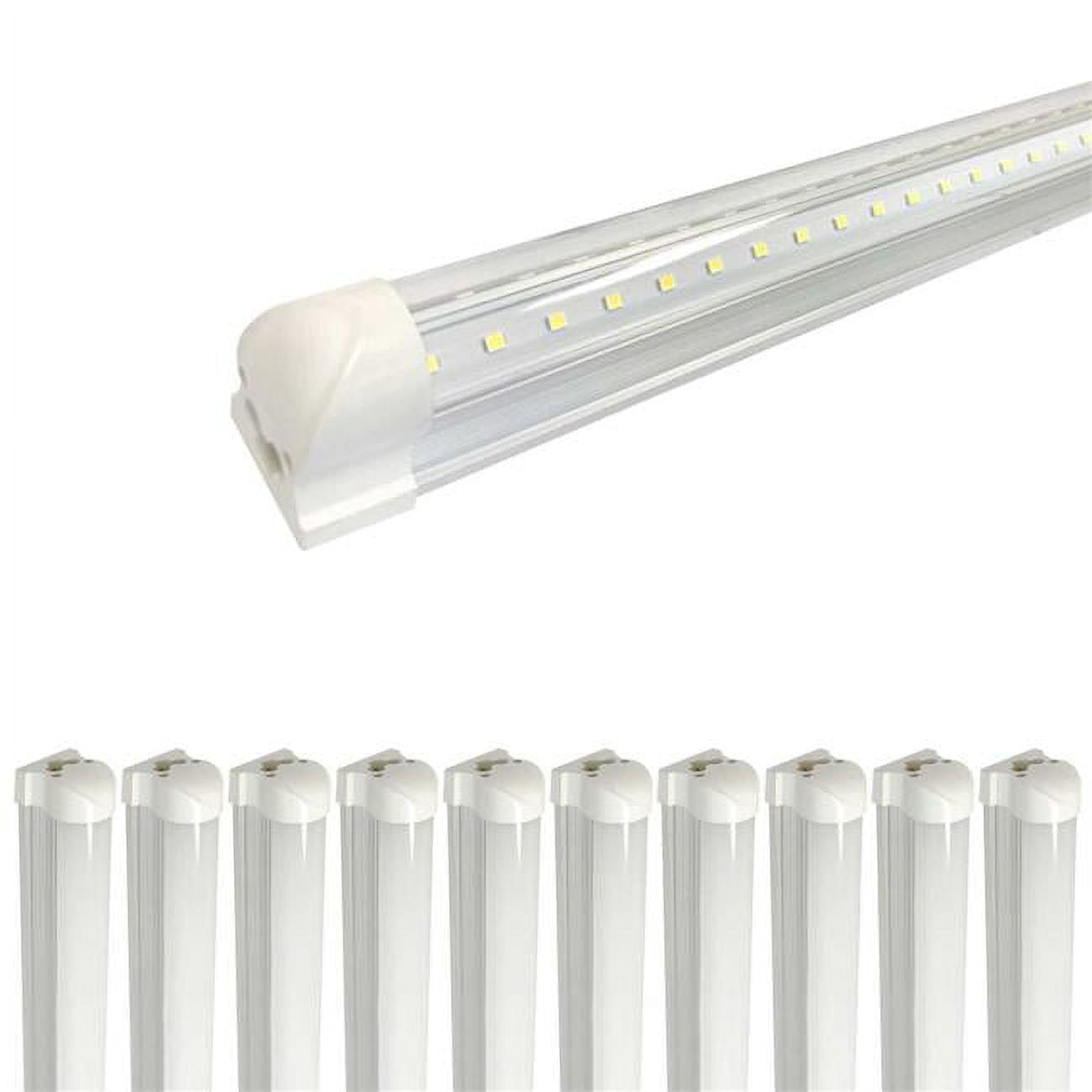 6000K 96 in. 60W Tube LED Tubular Bulb, Frosted - Pack of 10 - Walmart.com