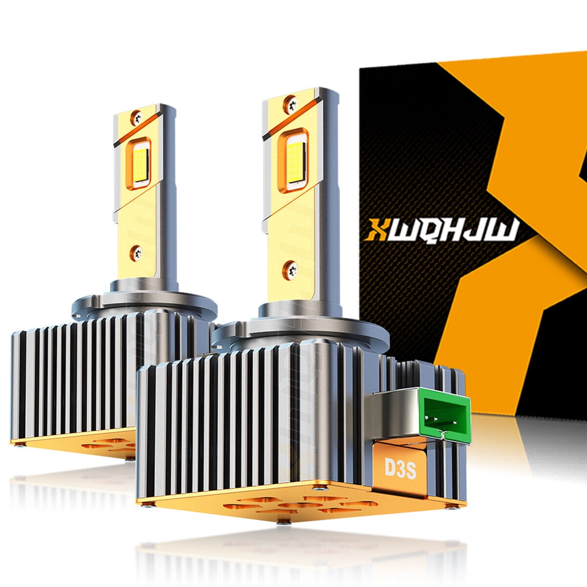 6000K D3S D3R DS3 LED Xenon Headlight Replacement Bulbs Super Bright ...