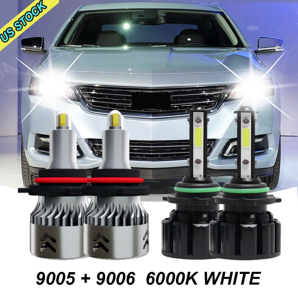 6000K Front LED Headlight Bulbs fit for Chevrolet S10 1994-2004 High ...