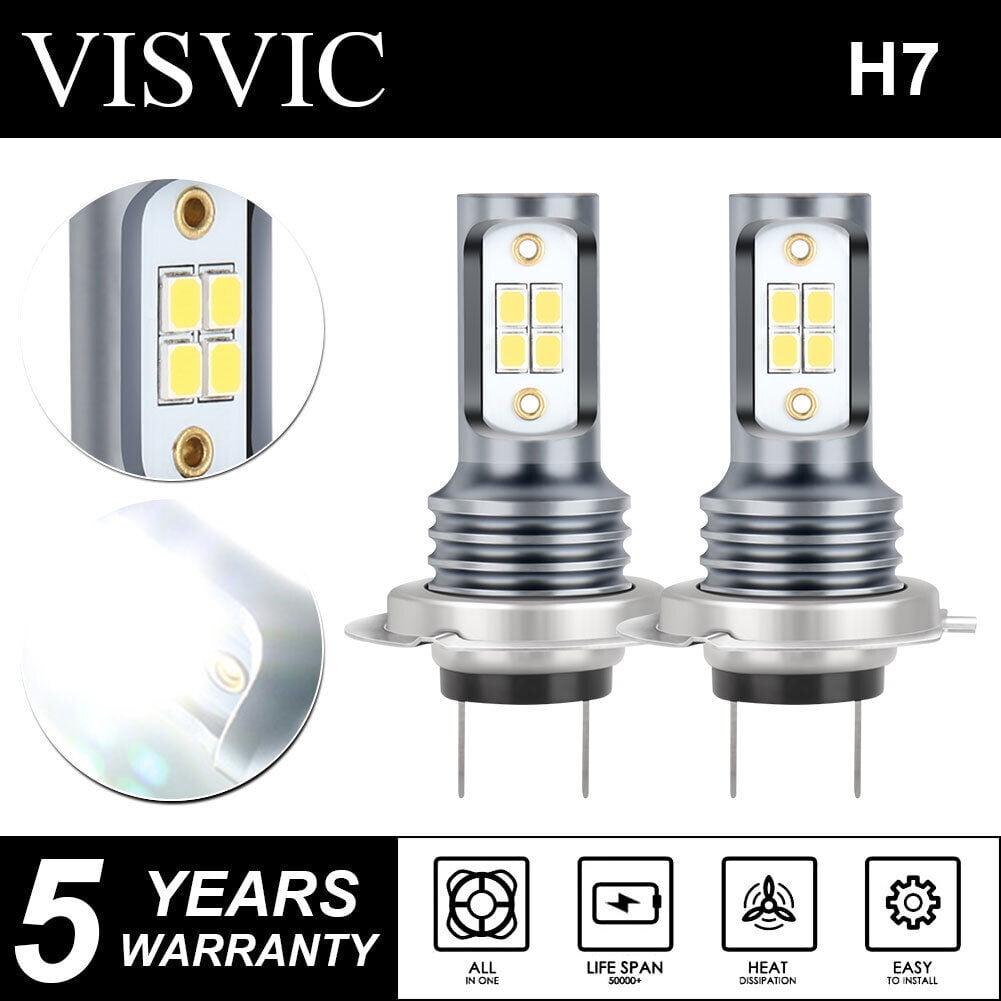 6000K H7 LED Headlight Bulbs 100W For Honda GL1800 Goldwing 1800 ABS ...